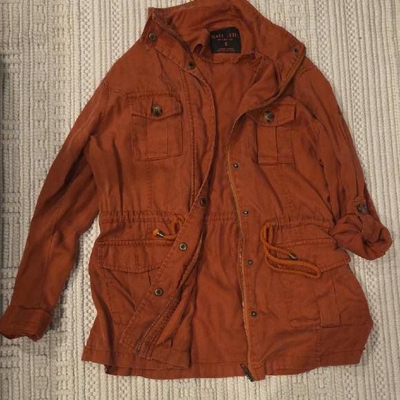 Black Label | Jackets & Coats | Black Label Womens Rust Utility Jacket ...